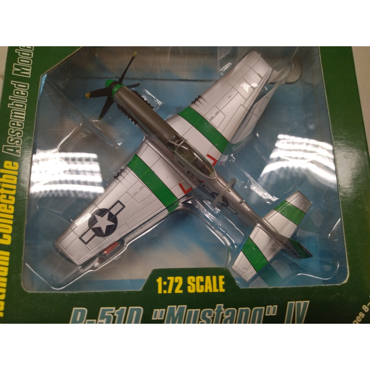 NORTH AMERICAN P-51 D MUSTANG IV 1945 45 FS 15 FG 1:72 EASY MODEL - BCN ...