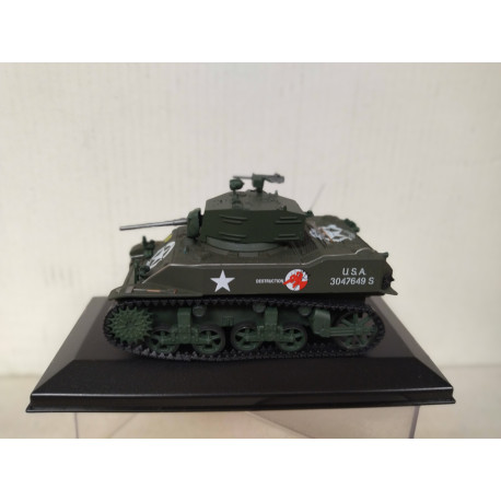 M5 A1 1944 LIGHT TANK 37TH TANK BAT USA WW 2 1:43 ALTAYA IXO CAJA NO ...