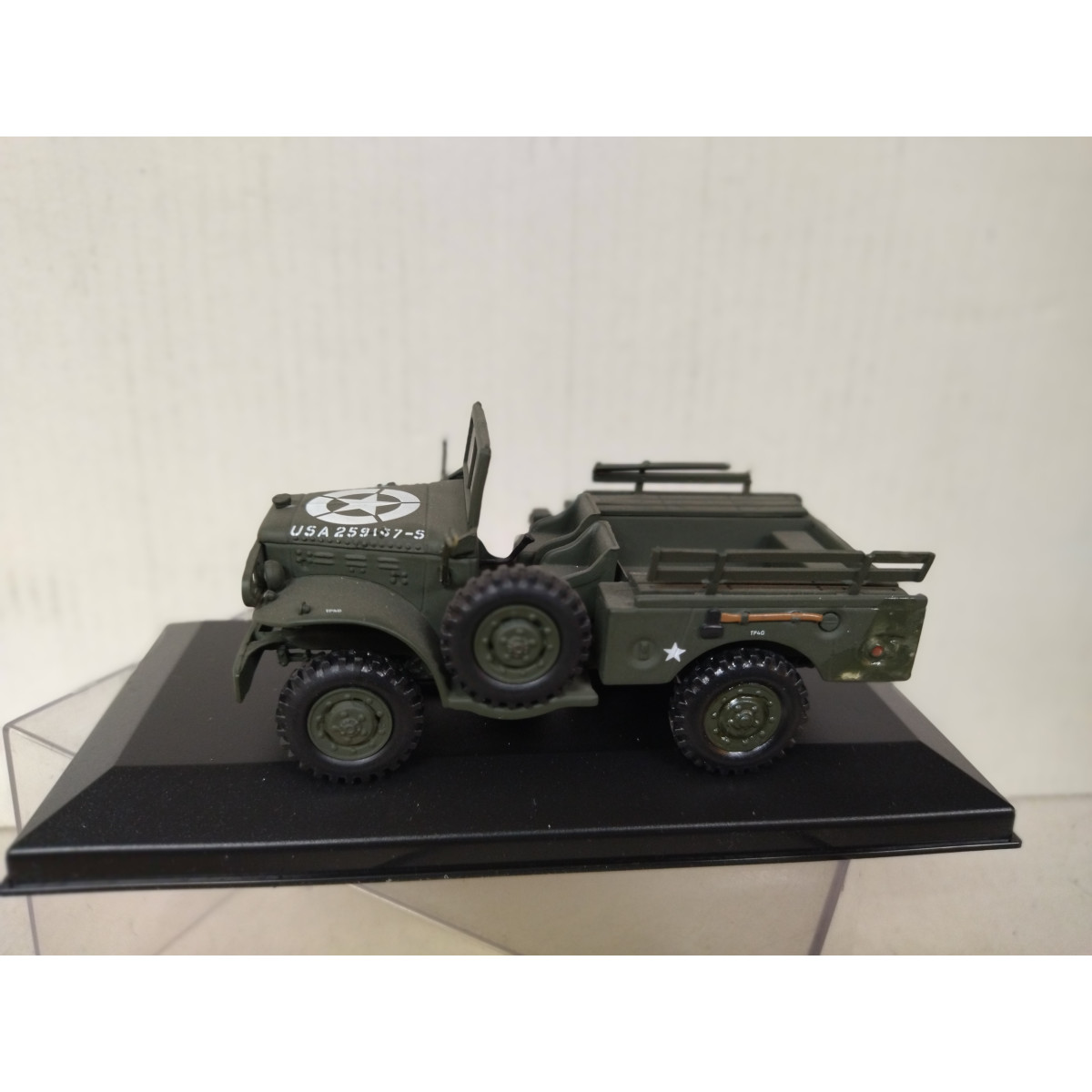 DODGE WC57 COMMAND CAR US ARMY WW 2 1:43 ALTAYA IXO CAJA NO ORIGINAL ...