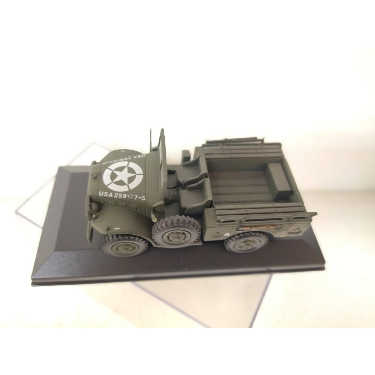 DODGE WC57 COMMAND CAR US ARMY WW 2 1:43 ALTAYA IXO CAJA NO ORIGINAL ...