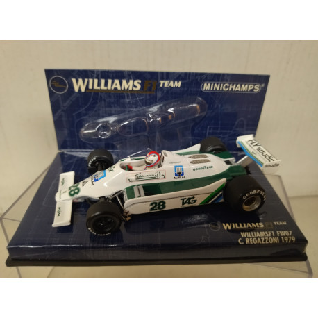 WILLIAMS FW07 1979 REGAZZONI FORMULA F1 1:43 MINICHAMPS - BCN STOCK CARS