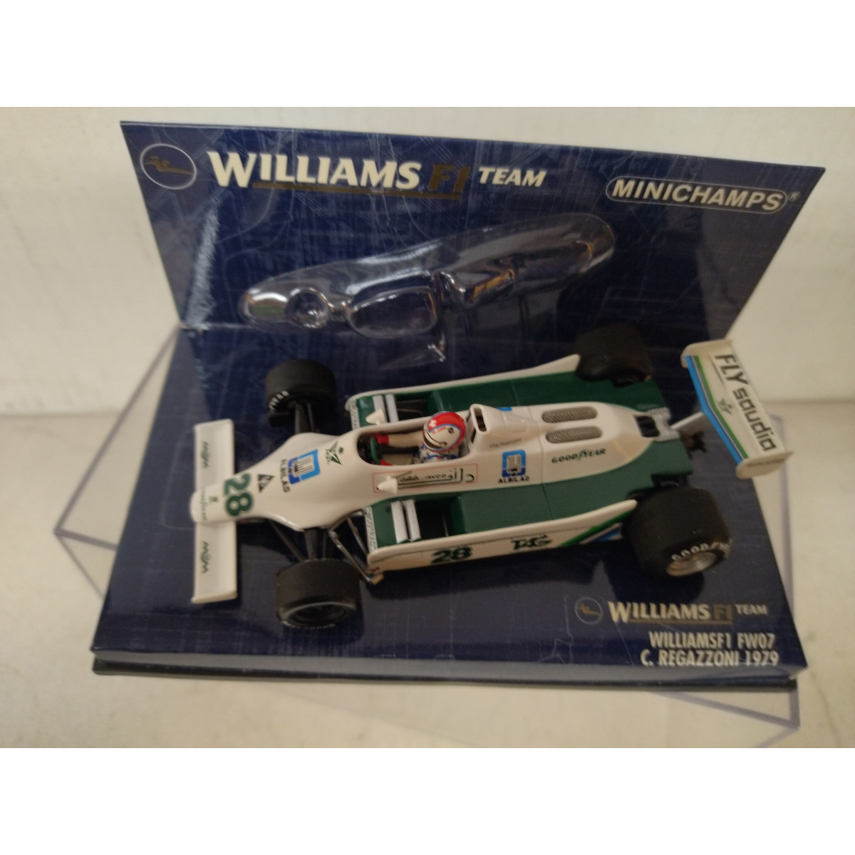 WILLIAMS FW07 1979 REGAZZONI FORMULA F1 1:43 MINICHAMPS - BCN STOCK CARS