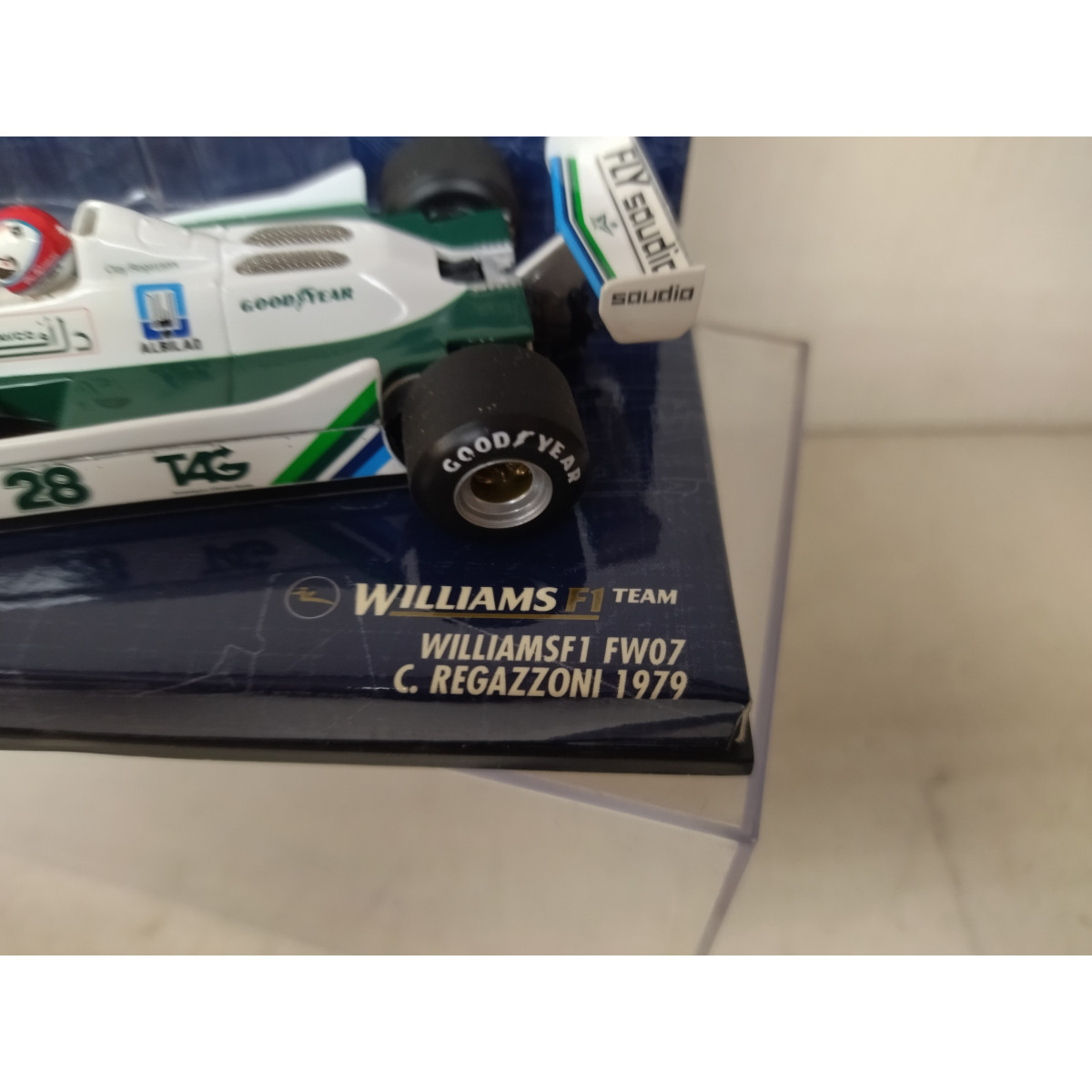 WILLIAMS FW07 1979 REGAZZONI FORMULA F1 1:43 MINICHAMPS - BCN STOCK CARS