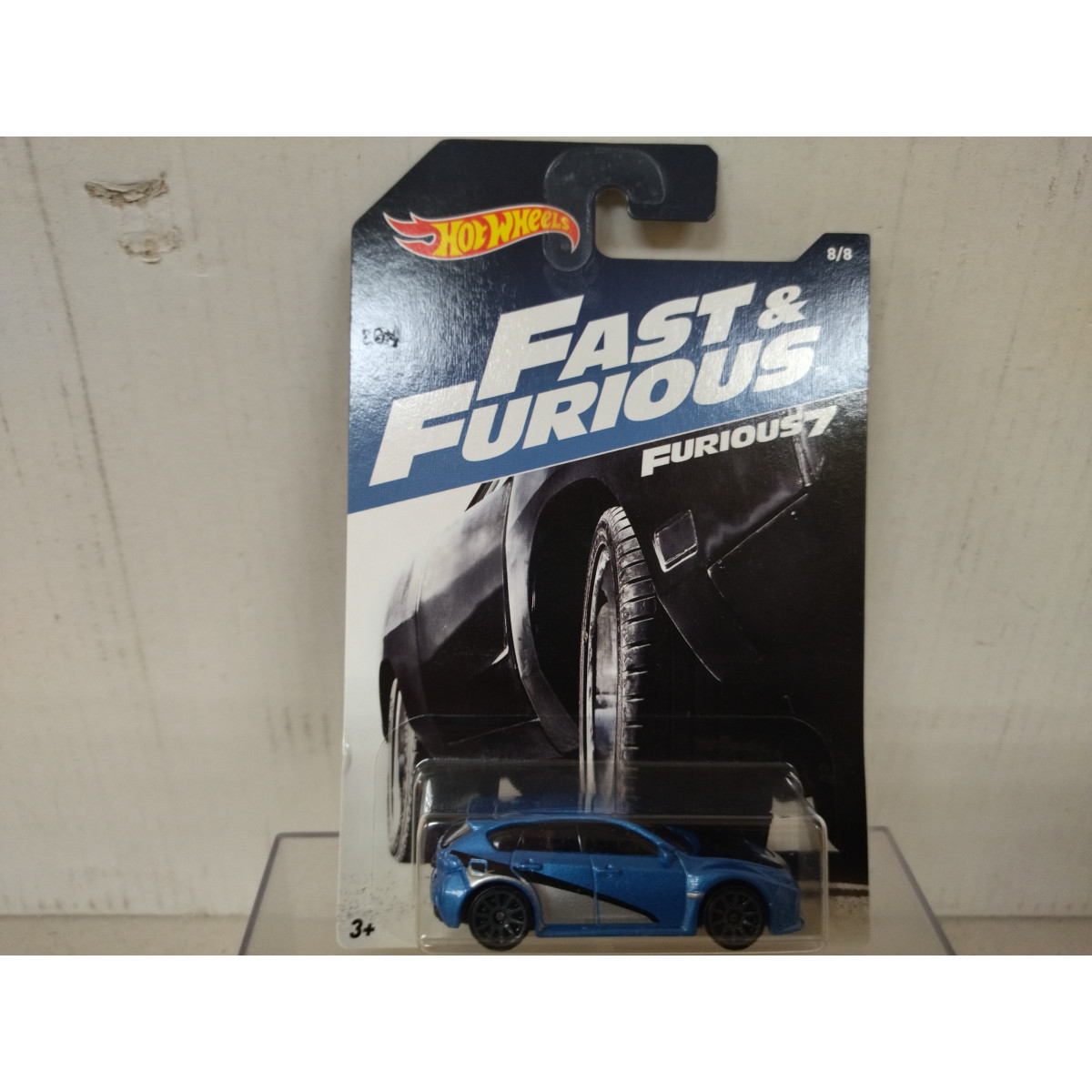 SUBARU WRX STi 8/8 SERIE FAST & FURIOUS 7 1:64 HOT WHEELS - BCN STOCK CARS