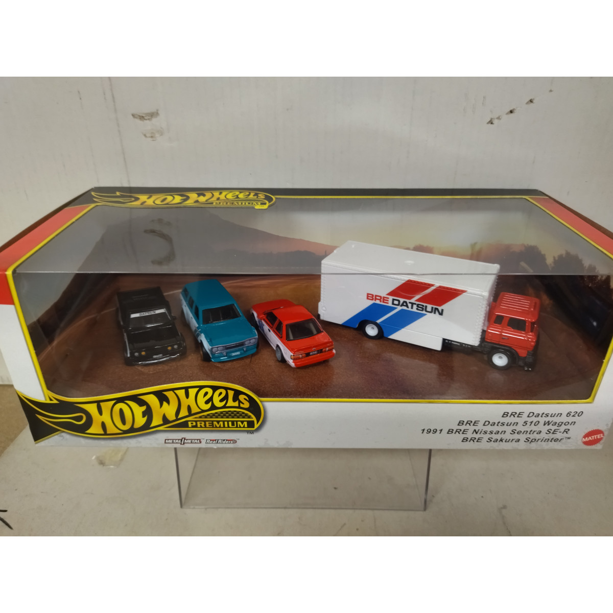 BRE SET X 4 DATSUN 620, DATSUN 510, SENTRA, SAKURA SPRINTER 1:64 HOT ...