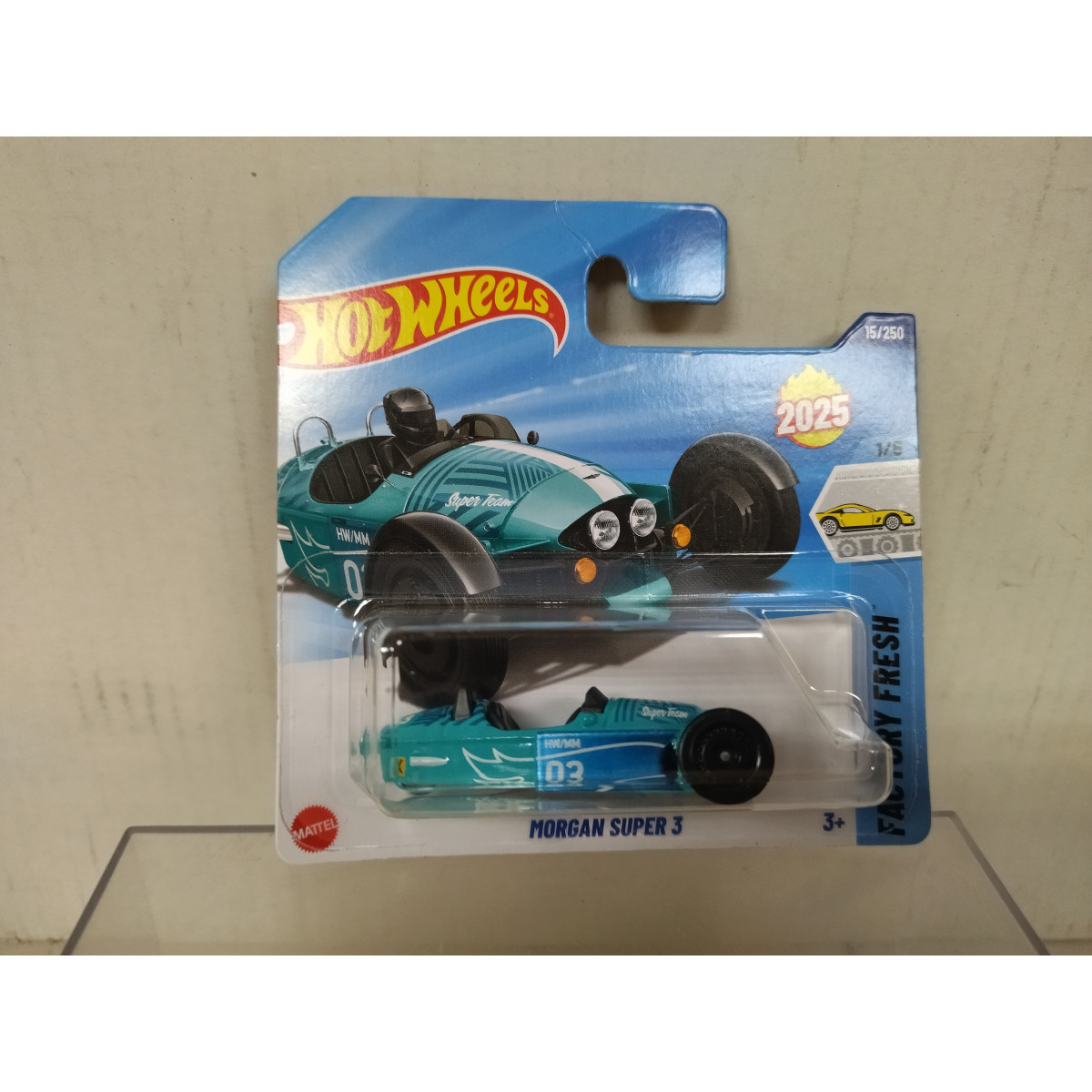 MORGAN SUPER 3 BLUE/GREEN 1/5 FACTORY FRESH 1:64 HOT WHEELS - BCN STOCK ...