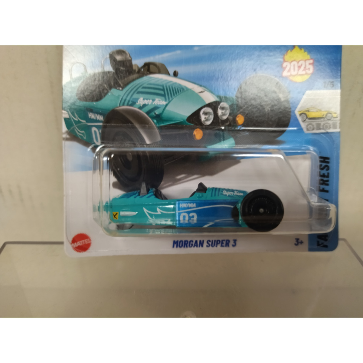 MORGAN SUPER 3 BLUE/GREEN 1/5 FACTORY FRESH 1:64 HOT WHEELS - BCN STOCK ...
