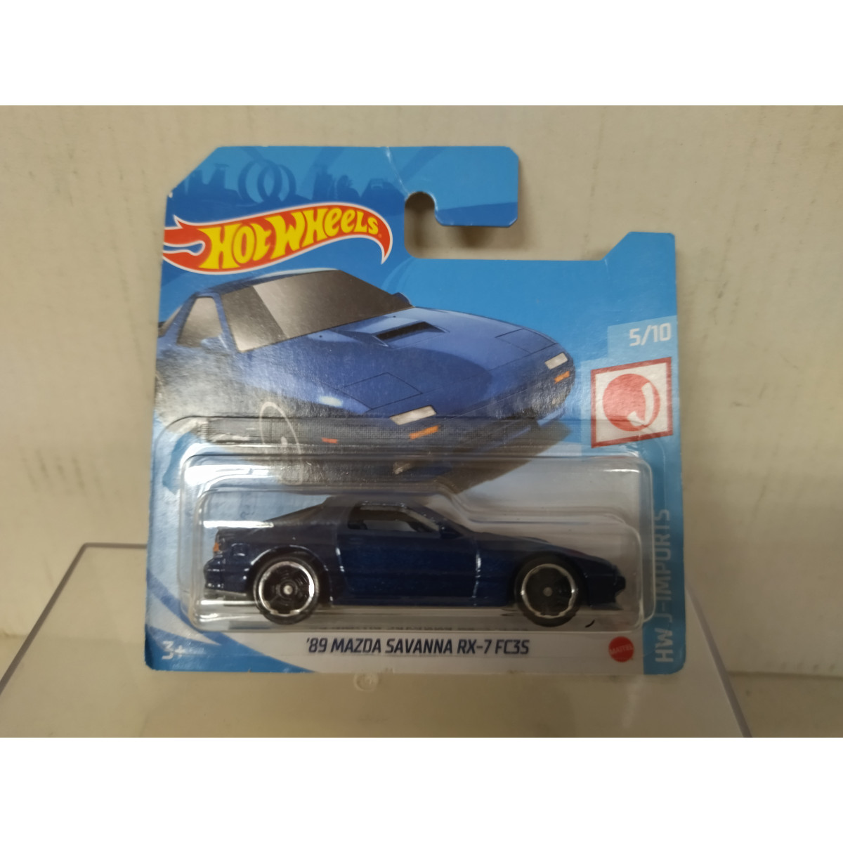 MAZDA RX-7 SAVANNA FC35 1989 BLUE 5/10 J-IMPORTS 1:64 HOT WHEELS - BCN ...