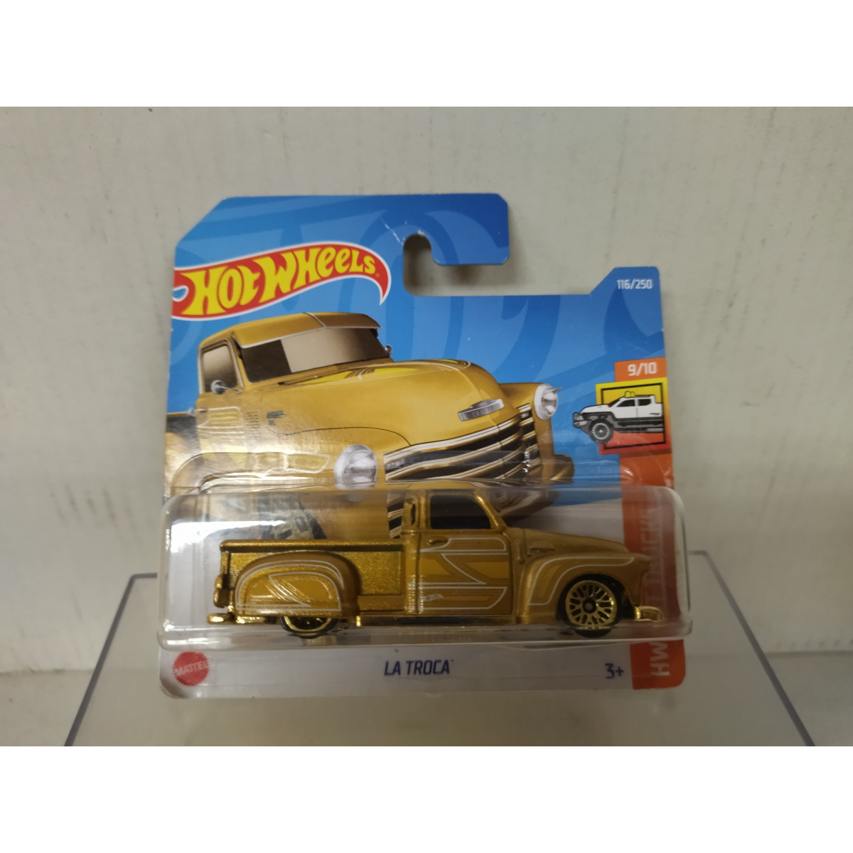 LA TROCA GOLD (CHEVY 3100 ) 9/10 HOT TRUCKS 1:64 HOT WHEELS - BCN STOCK ...
