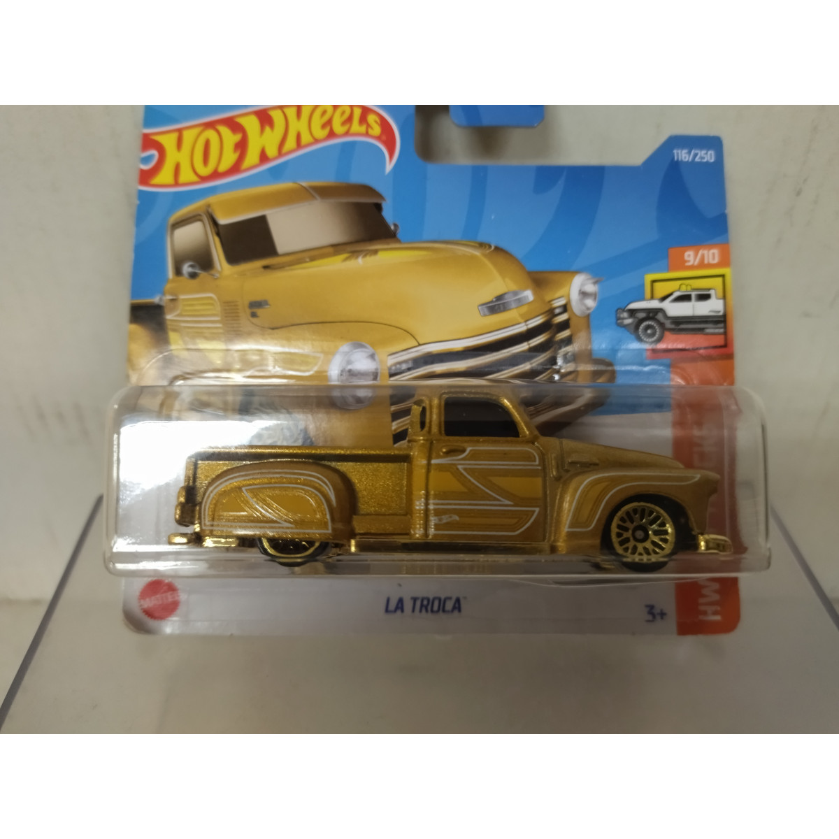 LA TROCA GOLD (CHEVY 3100 ) 9/10 HOT TRUCKS 1:64 HOT WHEELS - BCN STOCK ...