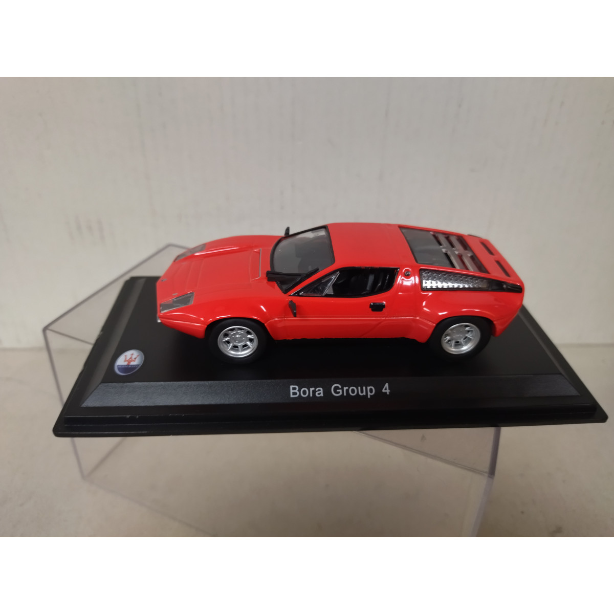 MASERATI BORA 1974 GROUP 4 RED 1:43 LEO MODELS - BCN STOCK CARS