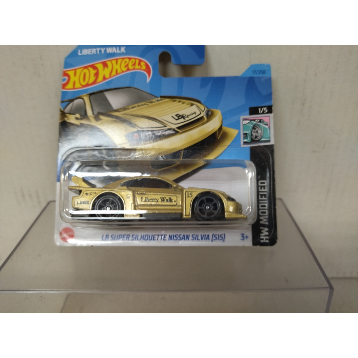 NISSAN SILVIA S15 GOLD LB SUPER SILHOUETTE LIBERTY WLK 1/5 MODIFIED 1: ...