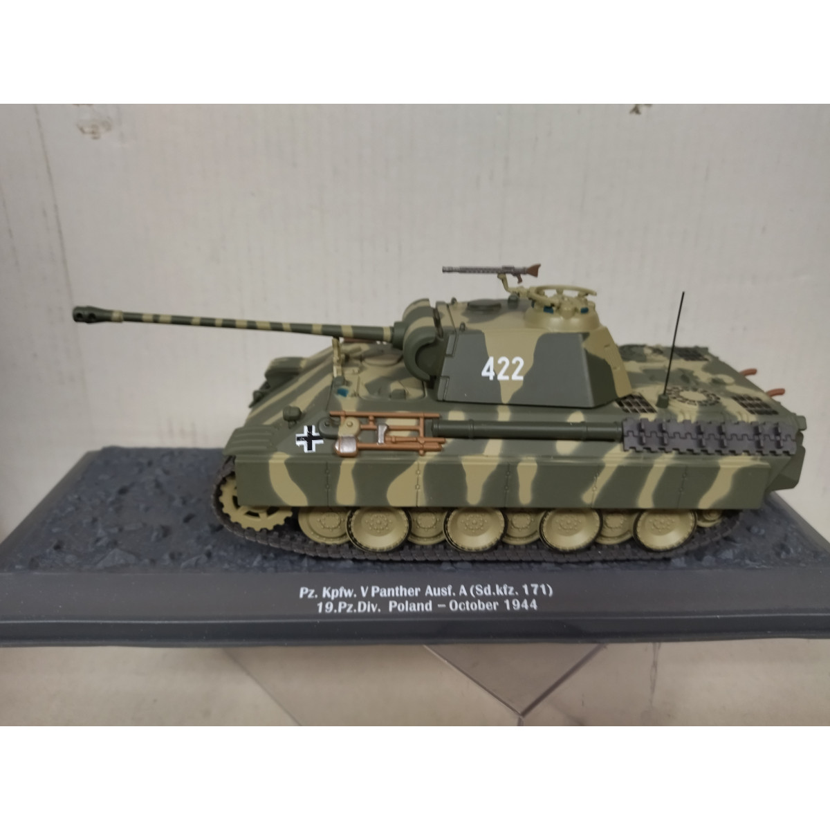 Sd.Kfz.171 PANZER V PANTHER 1944 Ausf G 19.PzDIVISION TANKS WW 2 1:43 ...