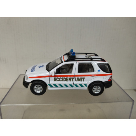 MERCEDES-BENZ ML 320 EMERGENCY ACCIDENT UNIT 1:43 HONGWELL NO BOX - BCN ...