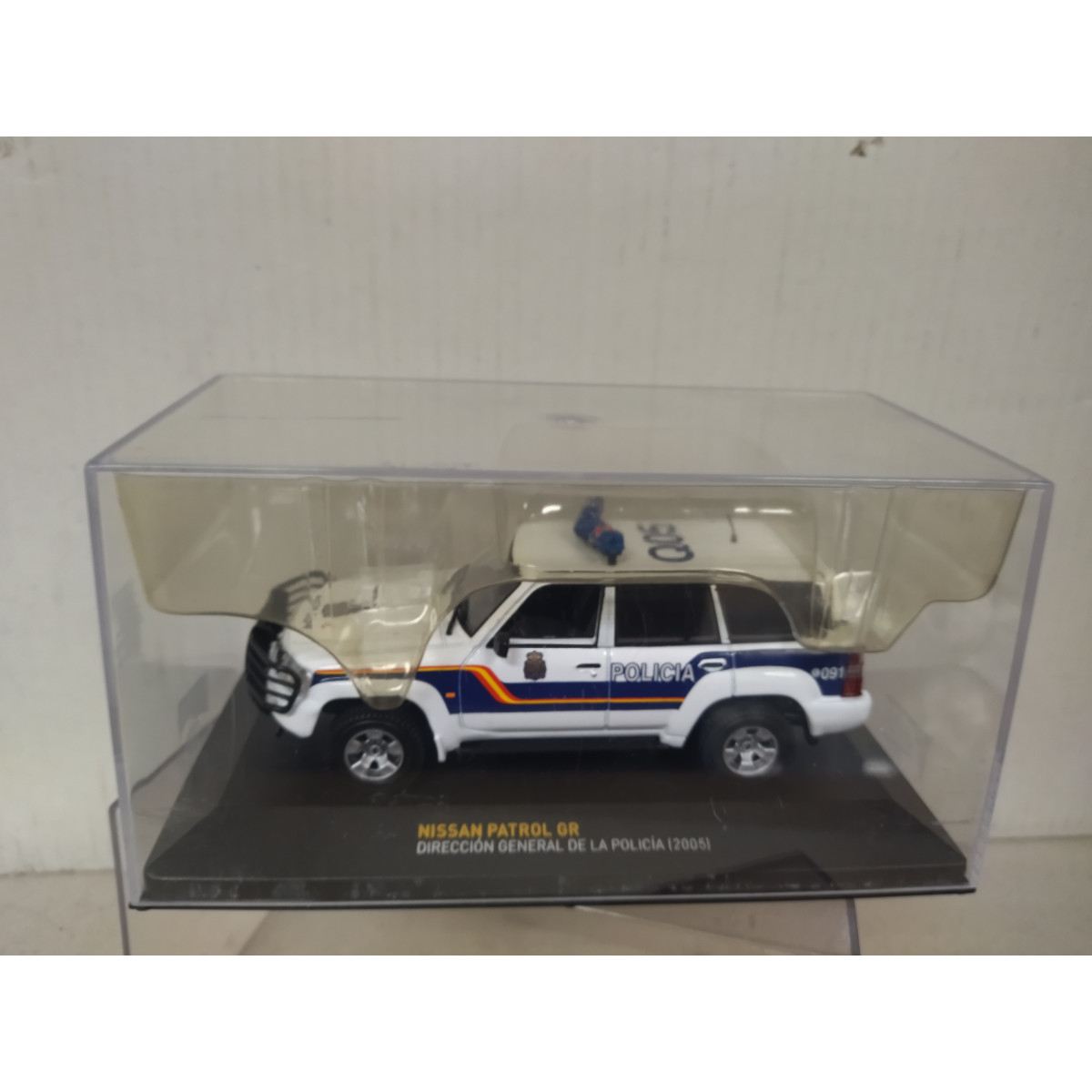 NISSAN PATROL GR 2005 DGP POLICIA NACIONAL 1:43 ALTAYA IXO - BCN STOCK CARS