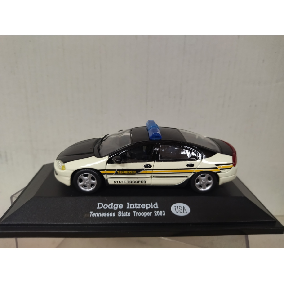 DODGE INTREPID 2003 TENNESSEE STATE PATROL POLICE 1:43 FABBRI BLISTER ...