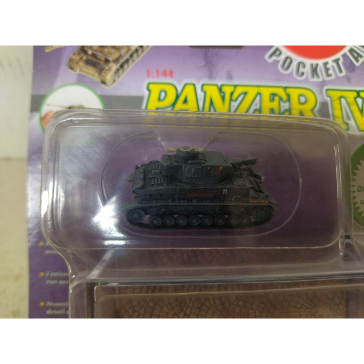 PANZER IV + DIORAMA GERMANY WW 2 1:144 DRAGON CAN.DO BOX - BCN STOCK CARS
