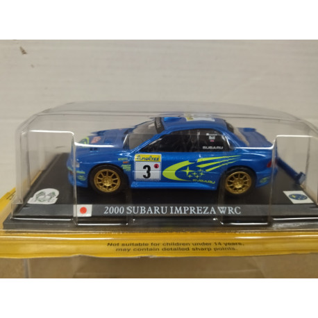 SUBARU IMPREZA WRC 2003 RALLY 1:43 DelPRADO DEFECT/ALERON ROTO - BCN ...