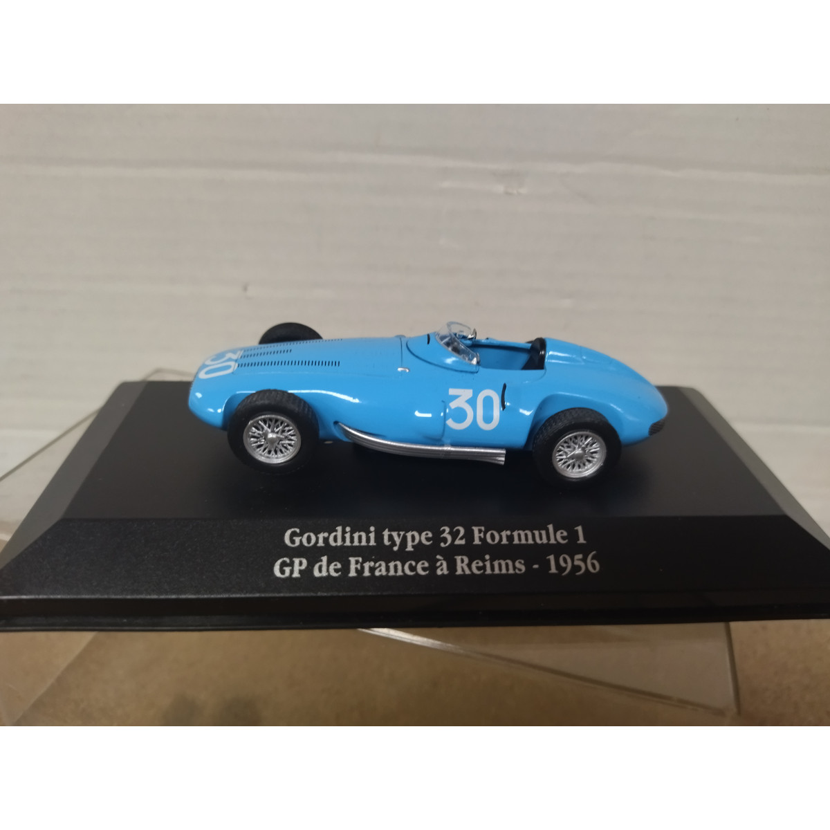 SIMCA GORDINI TYPE 32 1956 FORMULA F1 REIMS 1:43 ALTAYA IXO - BCN STOCK ...