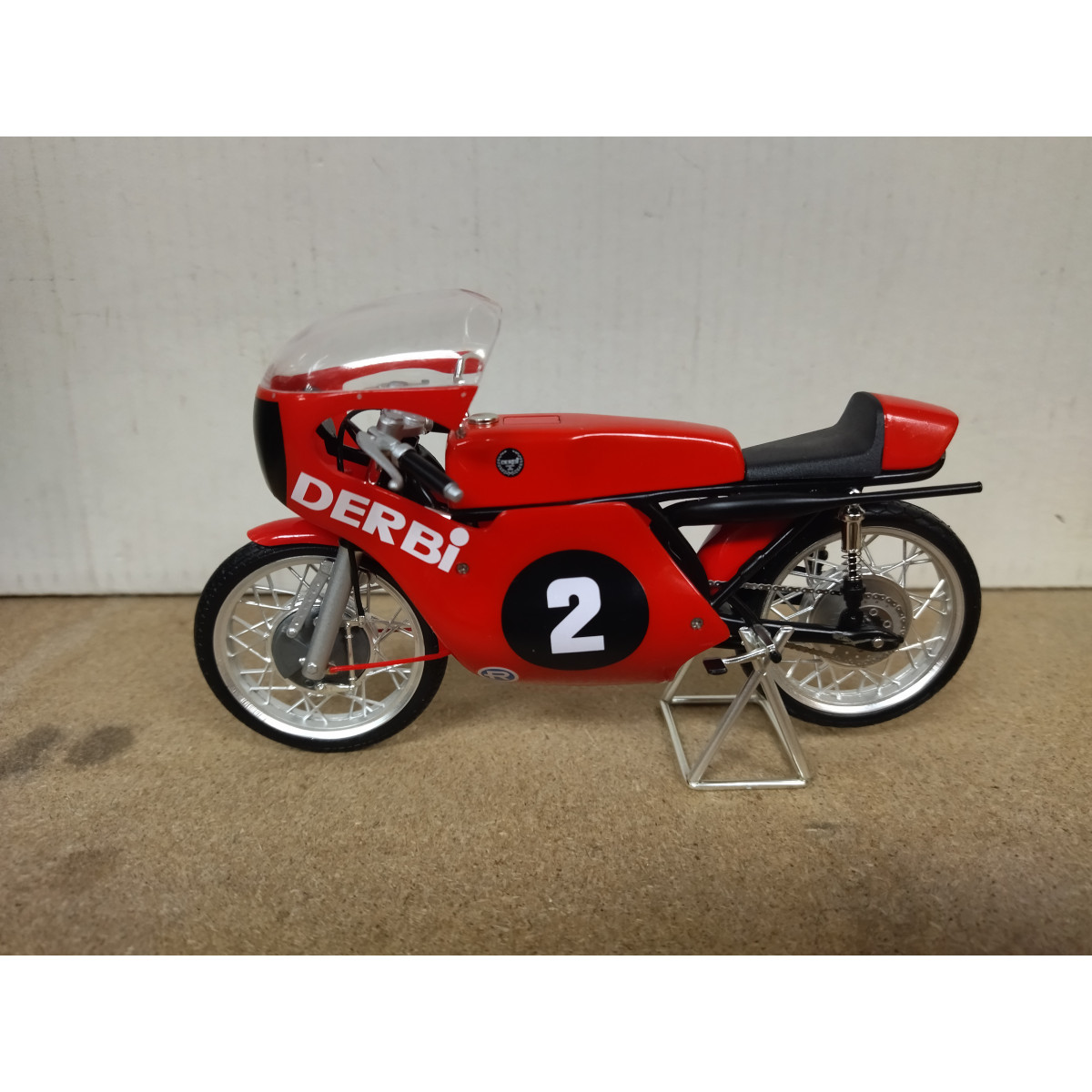 DERBI 125 1971 ANGEL NIETO n2 MOTO GP 1:12 ALTAYA IXO - BCN STOCK CARS