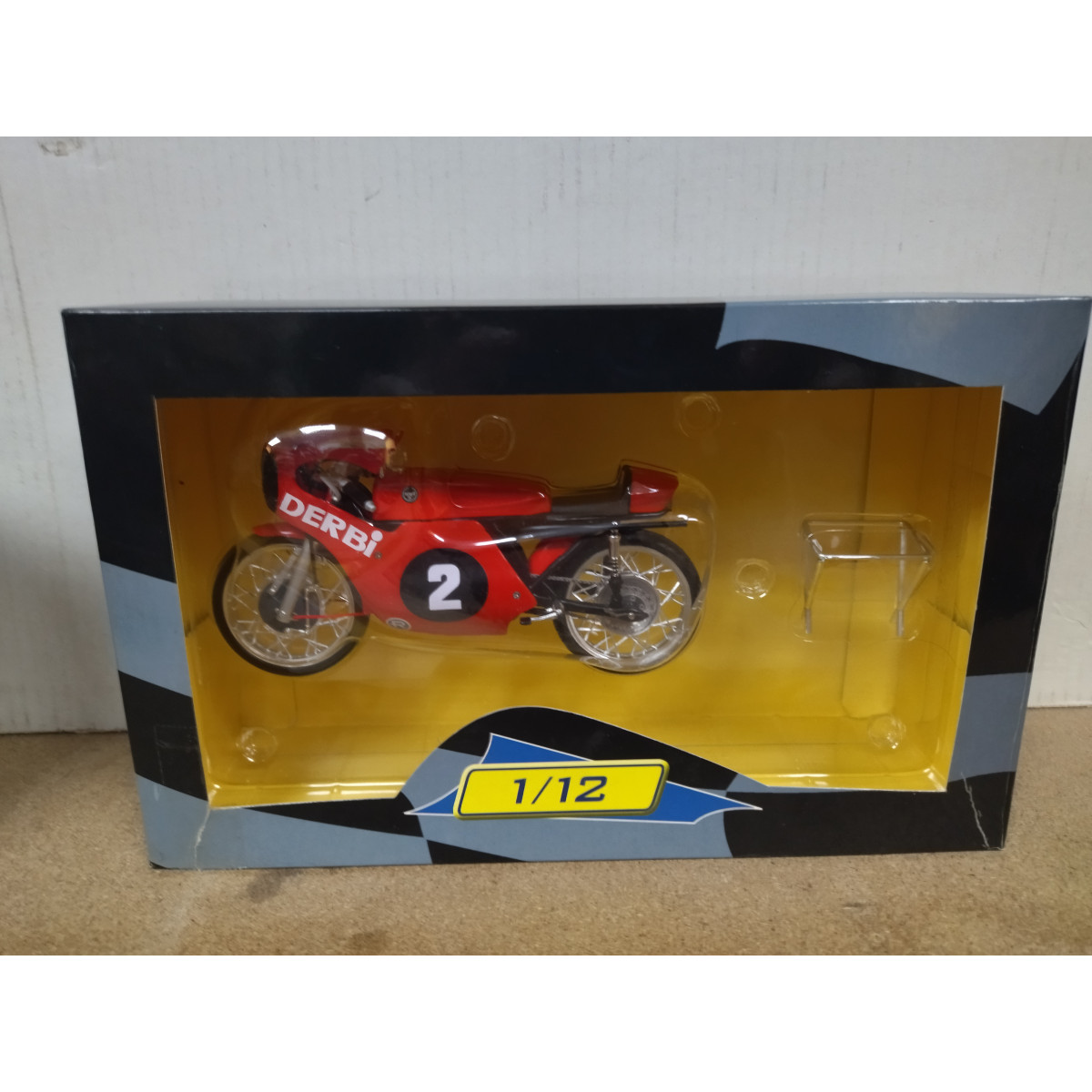 DERBI 125 1971 ANGEL NIETO n2 MOTO GP 1:12 ALTAYA IXO - BCN STOCK CARS