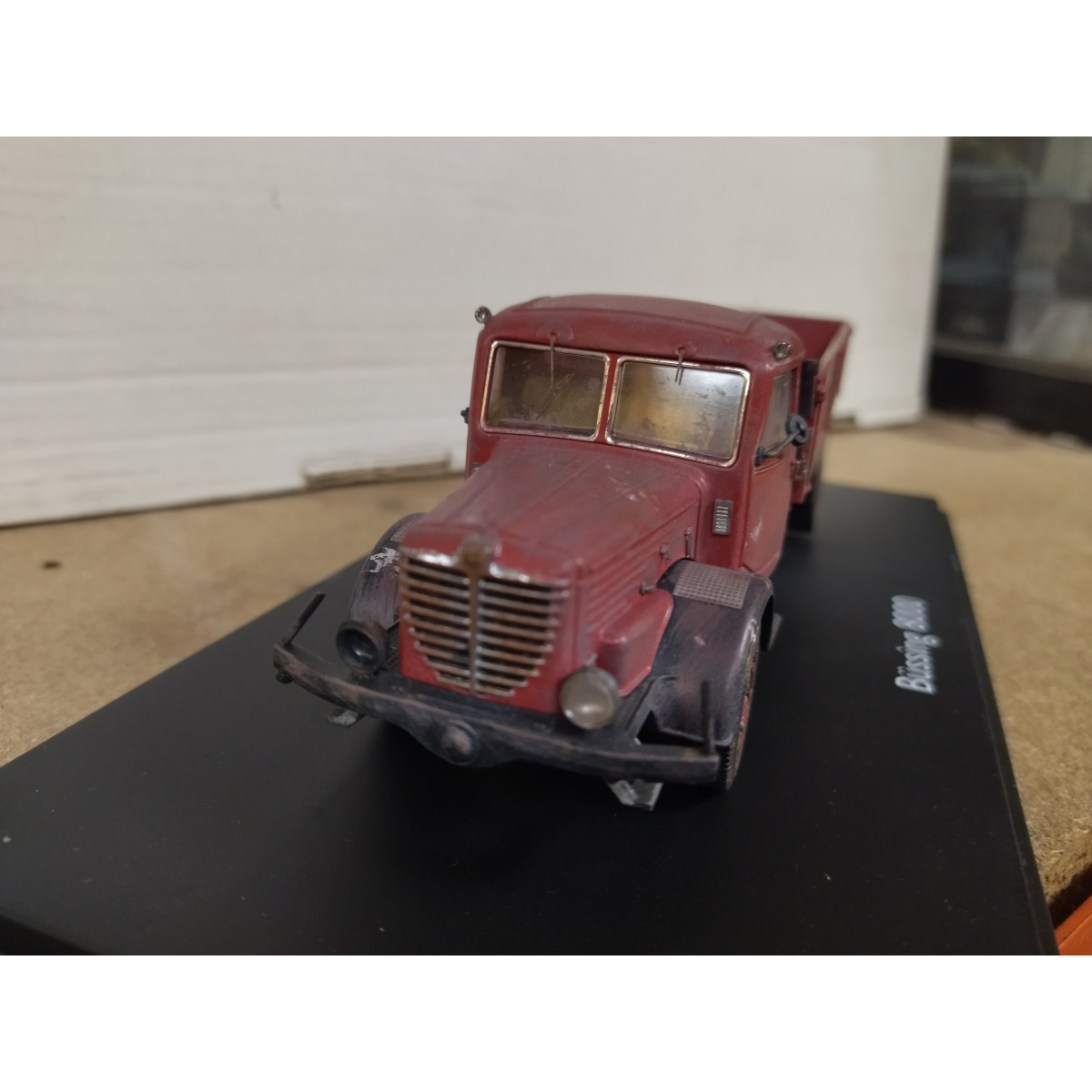 BUSSING 8000 1952 NOSTALGIE 1:43 SCHUCO DEFECT/RETROS - BCN STOCK CARS
