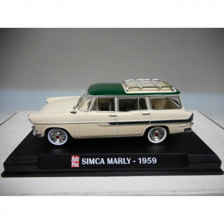 SIMCA MARLY 1959 HACHETTE AUTOPLUS IXO 1/43 HARD BOX - BCN STOCK CARS