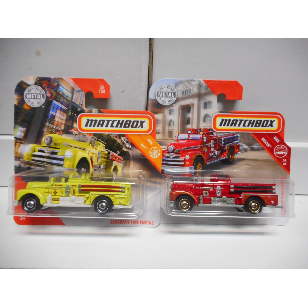 SEAGRAVE FIRE ENGINE MATCHBOX ESCOGER/CHOOSE/CHOISIR - BCN STOCK CARS