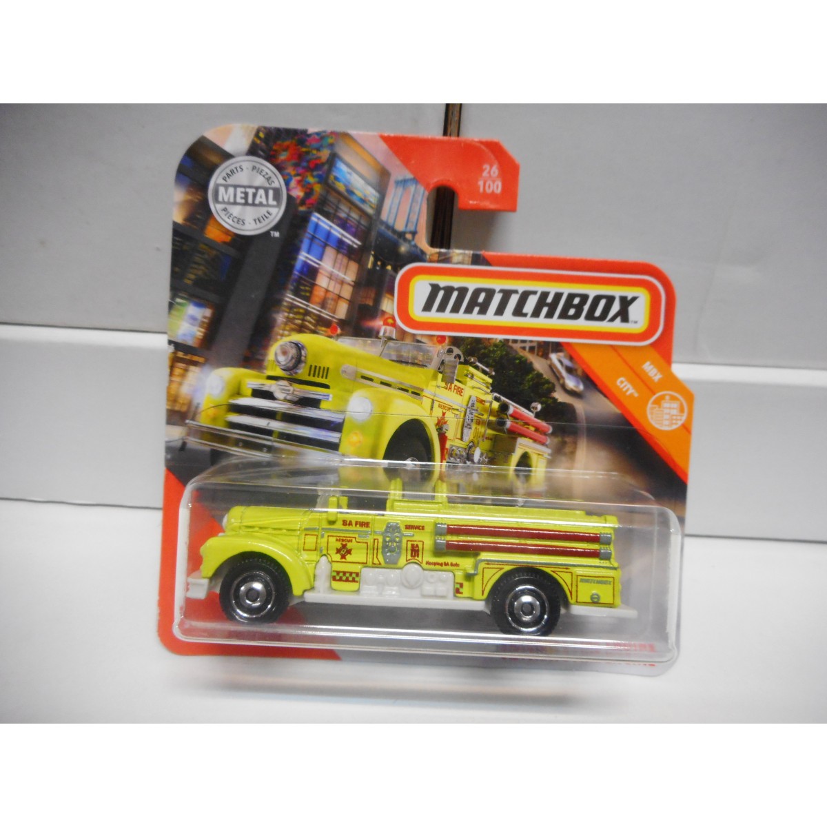 SEAGRAVE FIRE ENGINE MATCHBOX ESCOGER/CHOOSE/CHOISIR - BCN STOCK CARS