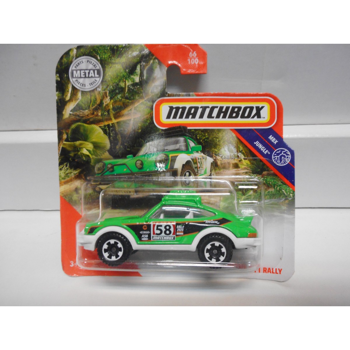 PORSCHE 911 1985 RALLY n58 1:64 MATCHBOX - BCN STOCK CARS