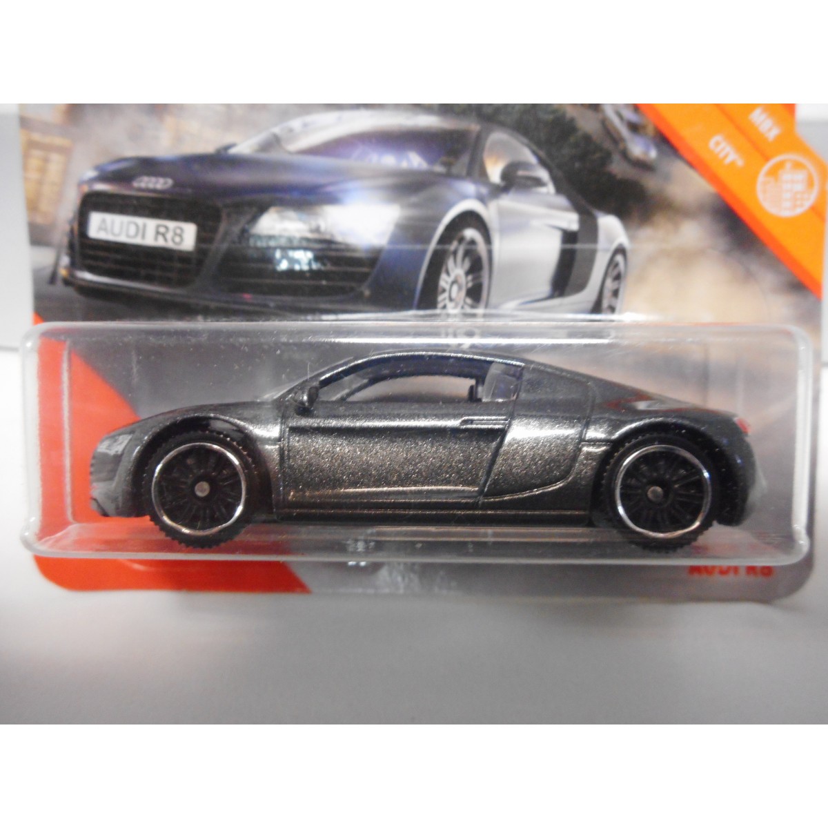 AUDI R8 GREY MATCHBOX 1:64 - BCN STOCK CARS