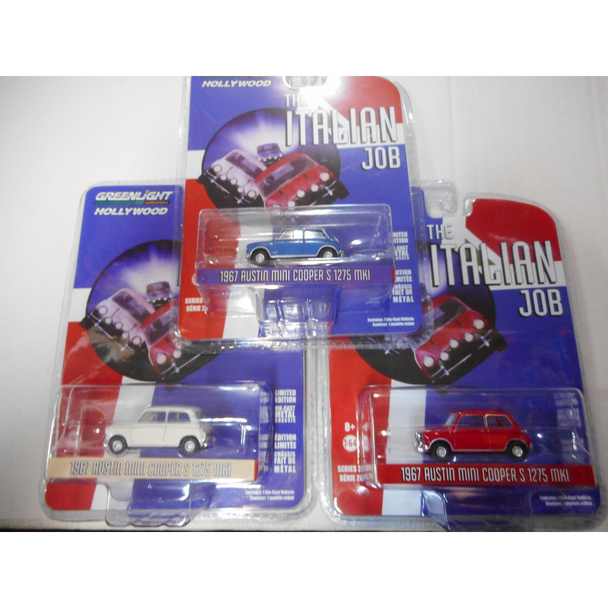 AUSTIN MINI COOPER ESCOGER/CHOOSE COLOR ITALIAN JOB HOLLYWOOD 1:64 ...