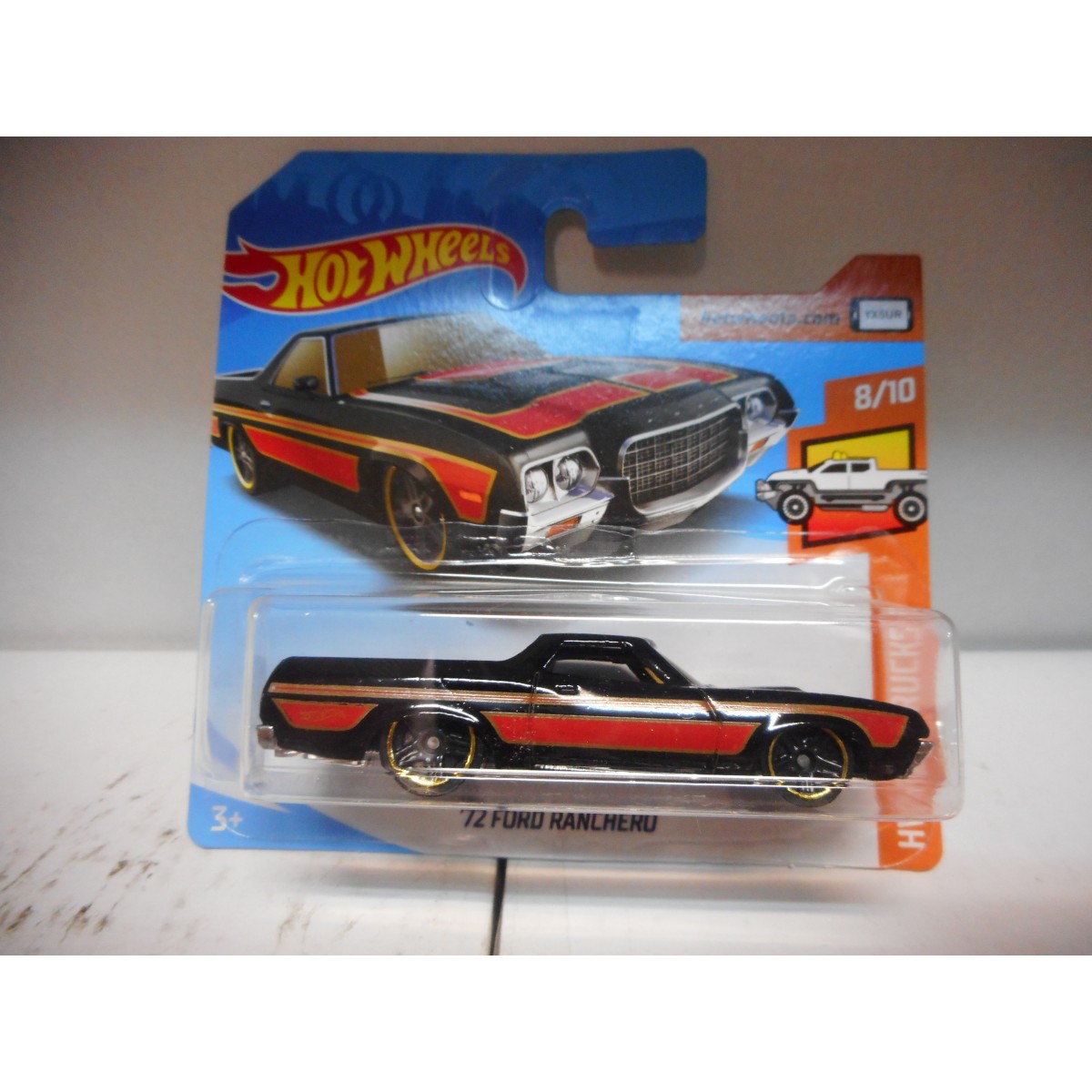 FORD RANCHERO 1972 PICK UP TRUCK HOT TRUCKS 8/10 HOT WHEELS 1:64 - BCN ...