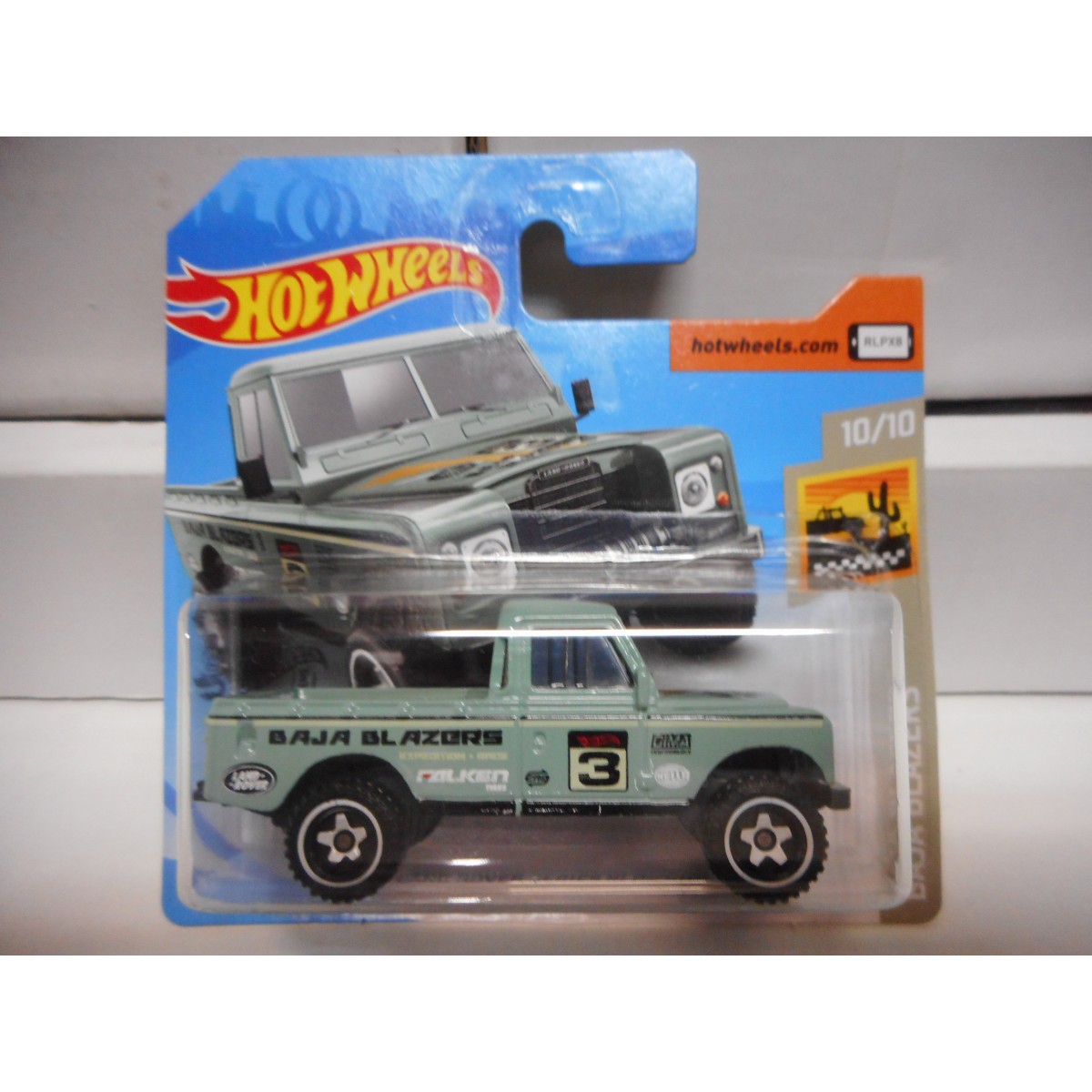 LAND ROVER SERIES III PICKUP ESCOGER/CHOOSE/CHOISIR HOT WHEELS 1:64 ...
