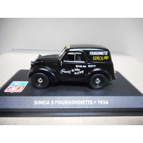 SIMCA 5 FOURGONNETTE 1936 ALTAYA IXO 1:43 - BCN STOCK CARS