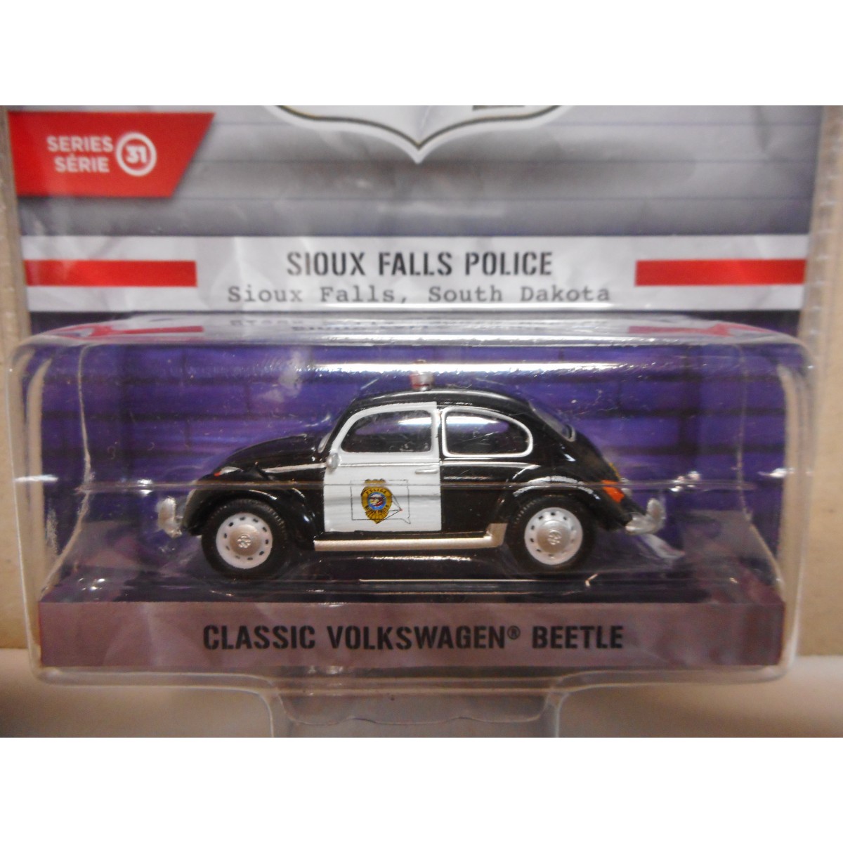 POLICE VOLKSWAGEN BEETLE ESCOGER/CHOOSE/CHOISIR 1:64 GREENLIGHT - BCN ...