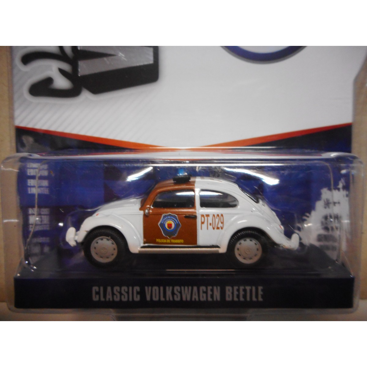 POLICE VOLKSWAGEN BEETLE ESCOGER/CHOOSE/CHOISIR 1:64 GREENLIGHT - BCN ...