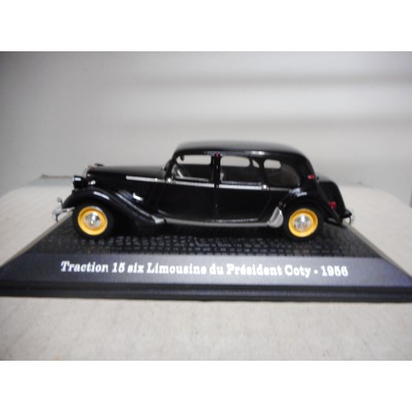 CITROEN TRACTION SIX-H COTY 1958 NOREV ATLAS 1:43 XXX000 - BCN STOCK CARS