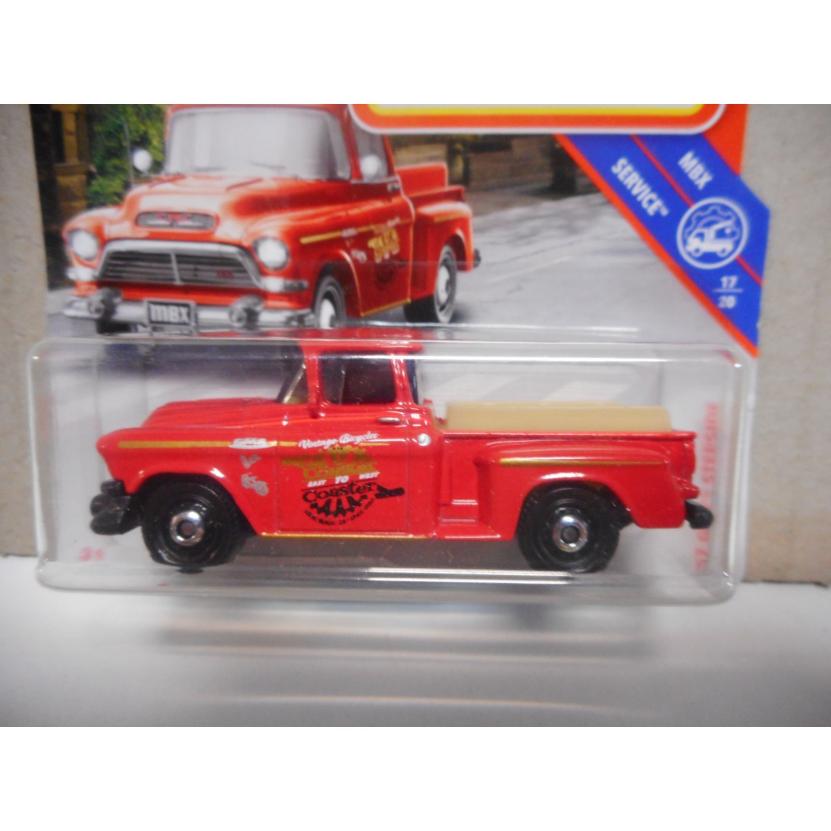 GMC STEPSIDE 1957 MATCHBOX 1:64 - BCN STOCK CARS