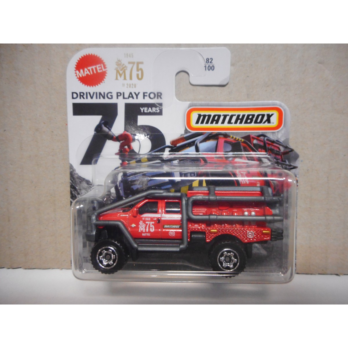 FORD F-350 SUPERDUTY 75 YEARS MATCHBOX 1:64 - BCN STOCK CARS