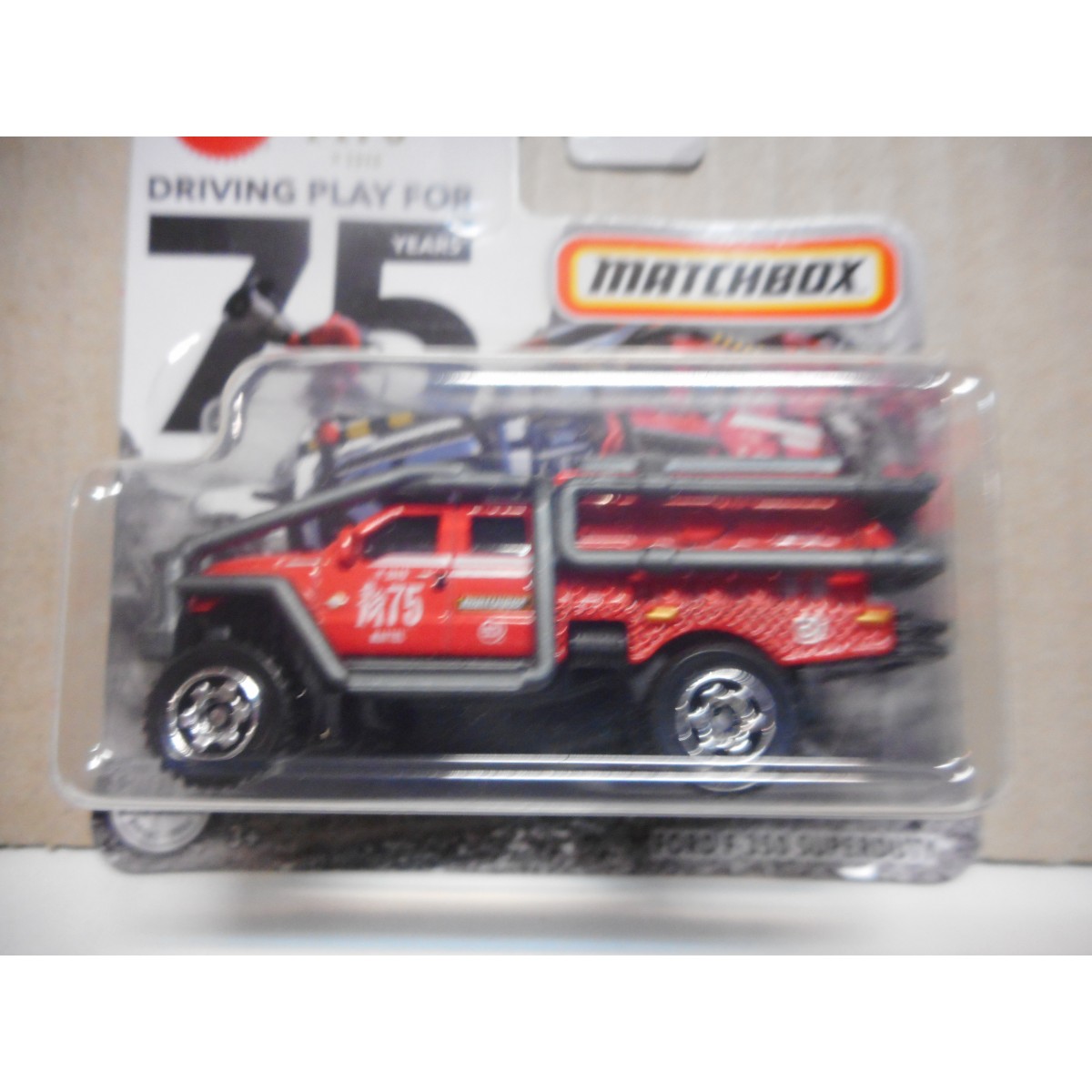 FORD F-350 SUPERDUTY 75 YEARS MATCHBOX 1:64 - BCN STOCK CARS