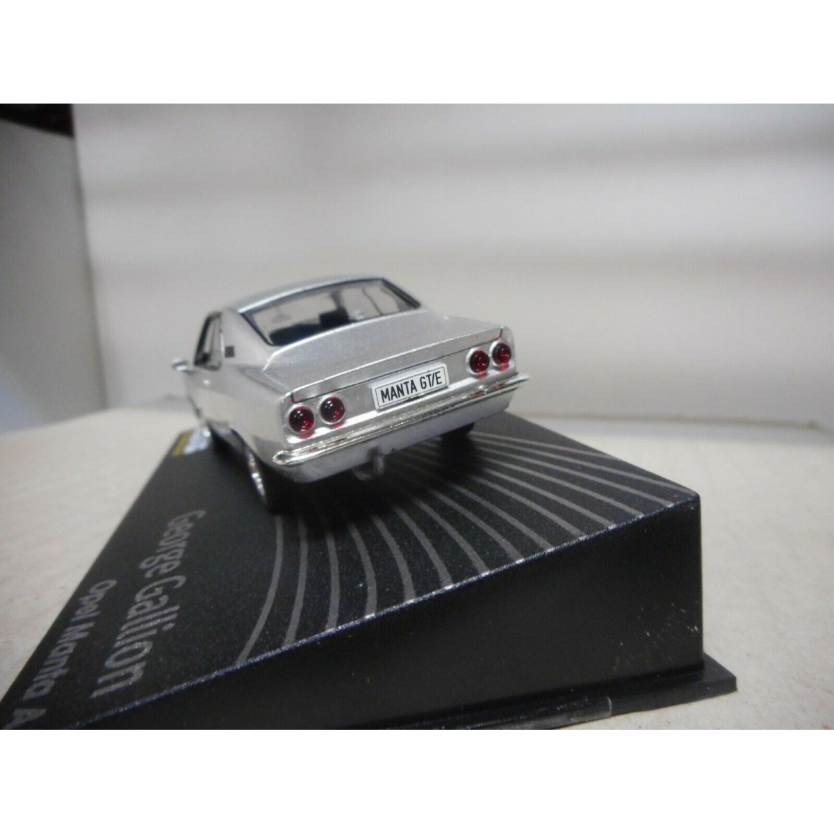 OPEL MANTA A 1970-75 SILVER GEORGE GALLION 1:43 EAGLEMOSS IXO - BCN ...