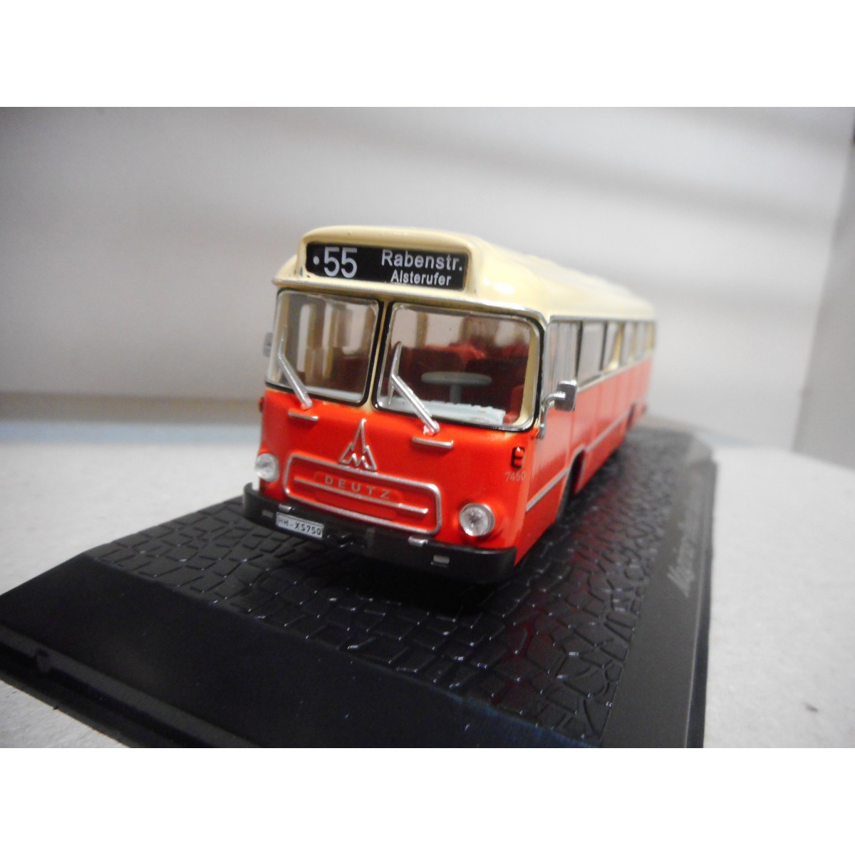 MAGIRUS-DEUTZ SATURN II 1964 AUTOBUS 1:72 ATLAS IXO - BCN STOCK CARS