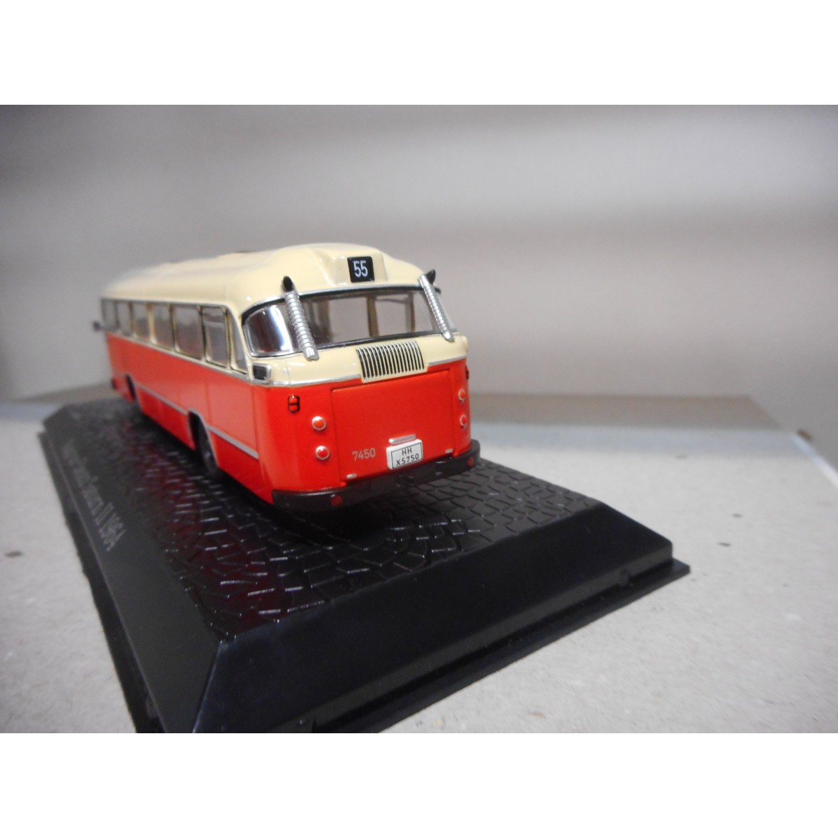 MAGIRUS-DEUTZ SATURN II 1964 AUTOBUS 1:72 ATLAS IXO - BCN STOCK CARS