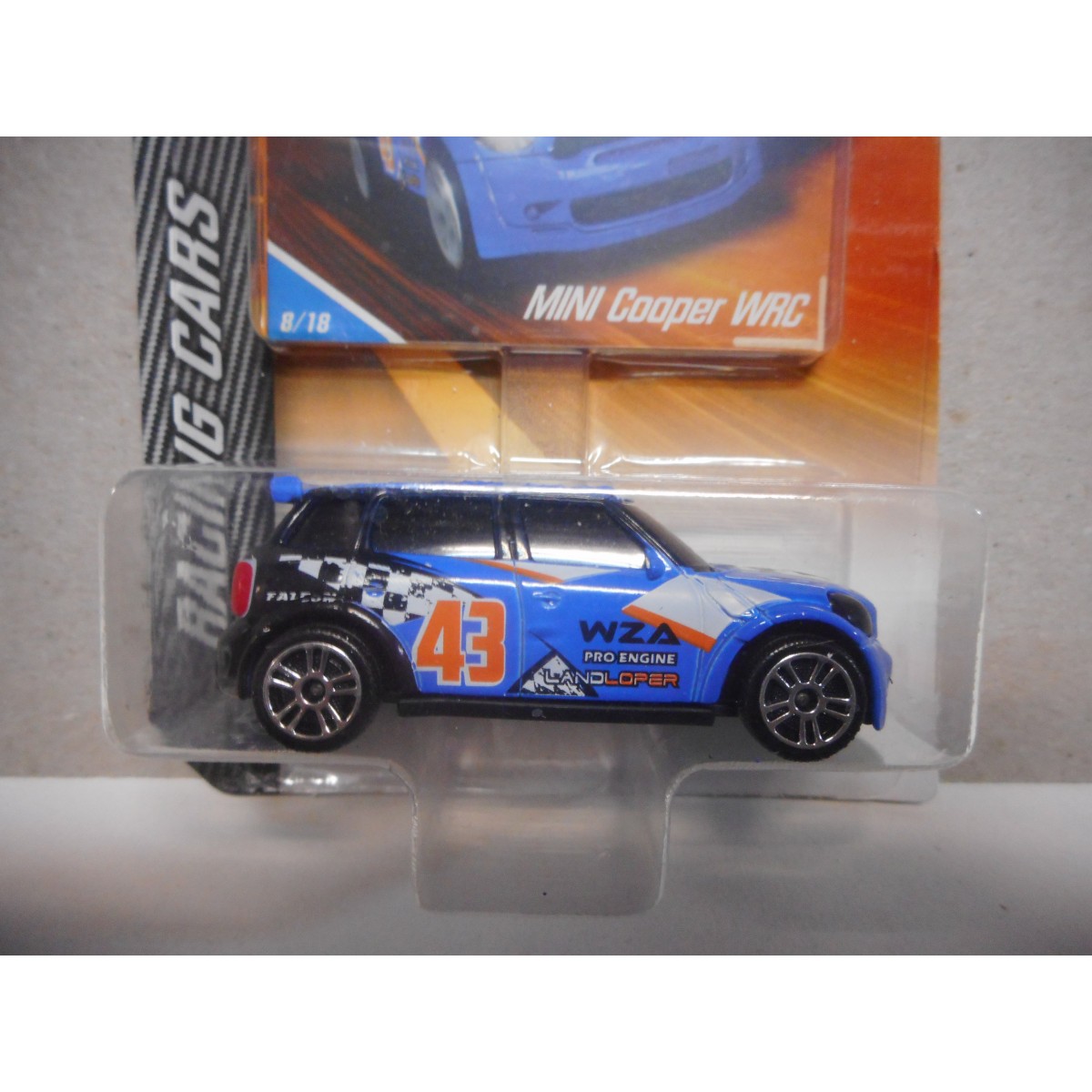 MINI COOPER WRC RACING CARS 1:64 MAJORETTE - BCN STOCK CARS