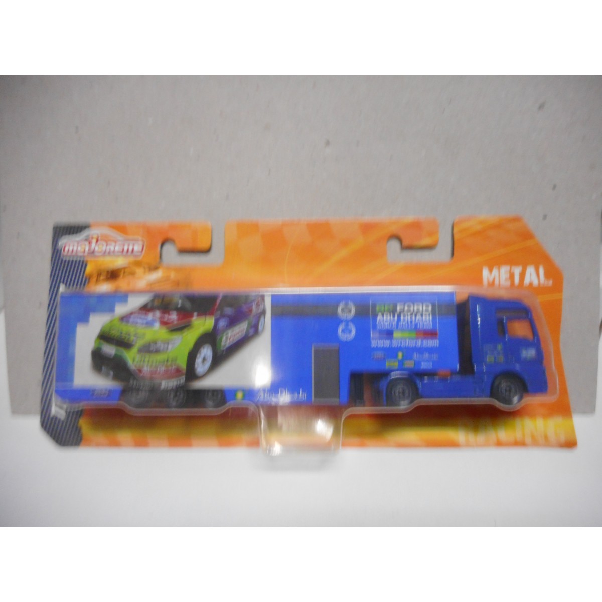 MAN TGX FORD BP TEAM WRC MAJORETTE 1:87 H0 - BCN STOCK CARS