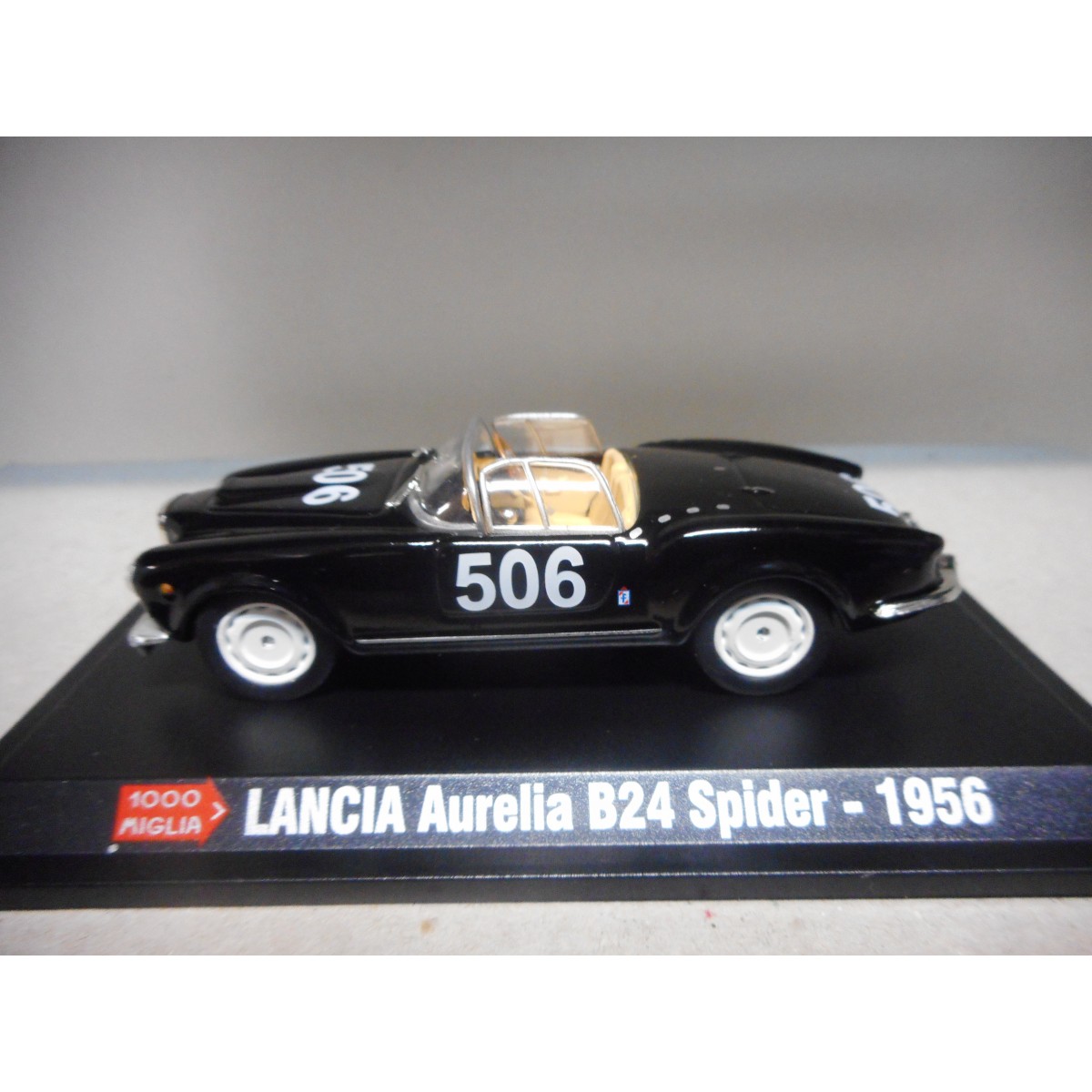 LANCIA AURELIA B24 SPIDER 1956 1000 MIGLIA 1:43 HARD BOX - BCN STOCK CARS