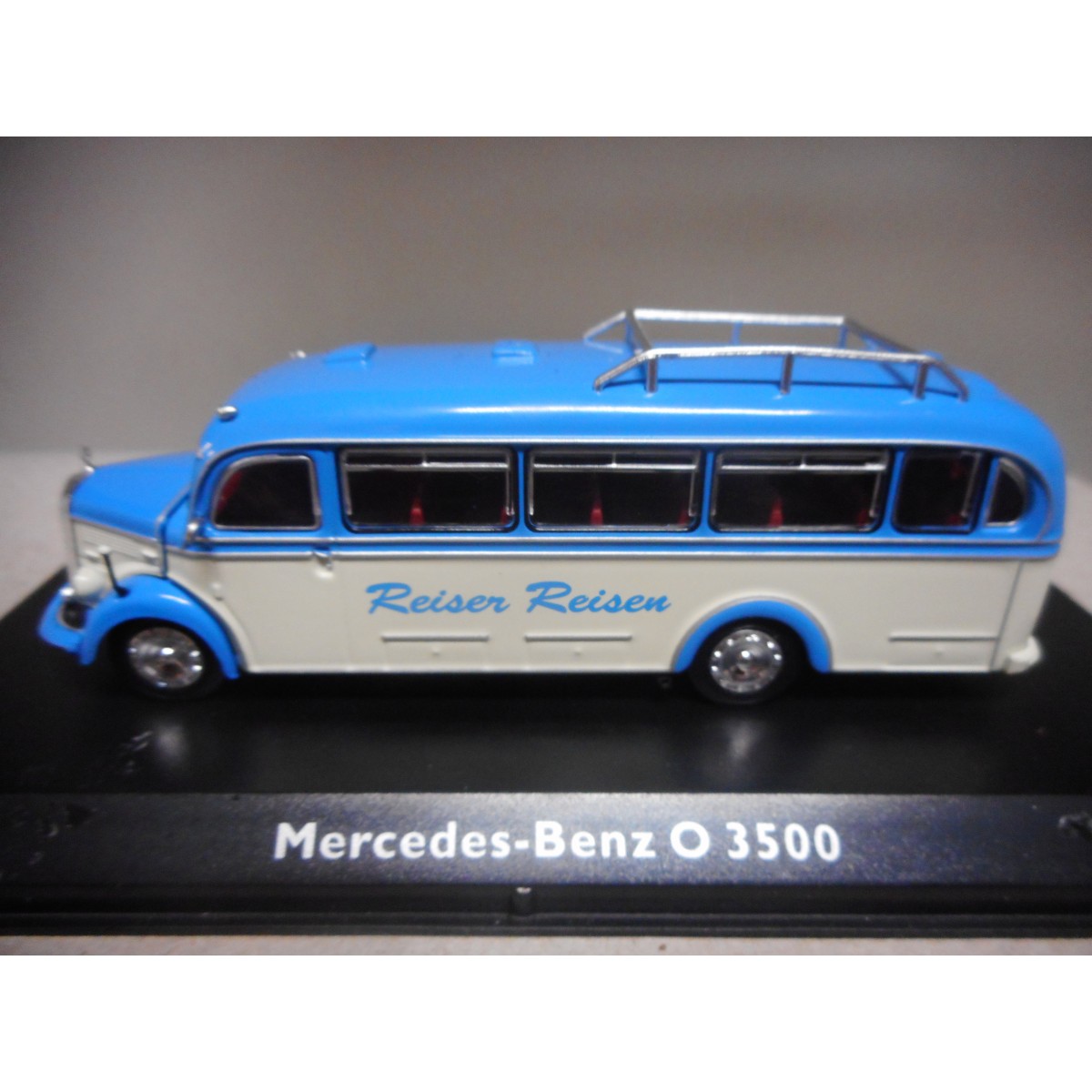 MERCEDES-BENZ O 3500 REISER REISEN CLASSIC COACH 1:72 AUTOBUS ATLAS IXO ...