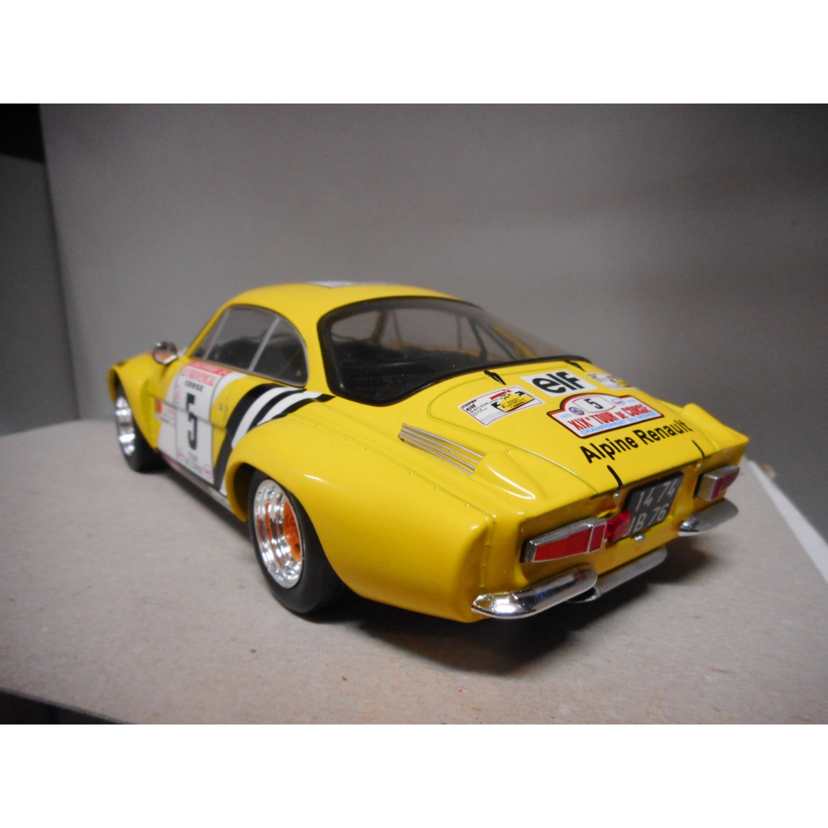 ALPINE A110 RALLY TOUR CORSE 1975 LARROUSSE 1:18 ALTAYA IXO - BCN STOCK ...