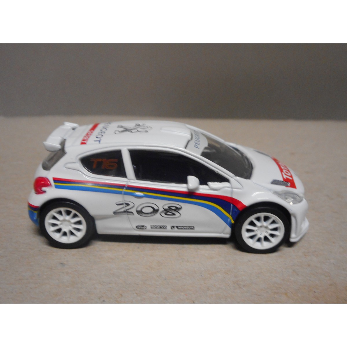 PEUGEOT 208 T16 WRC ESCOGER/CHOOSE/CHOISIR NOREV 3 INCHES 1:64 APX ...